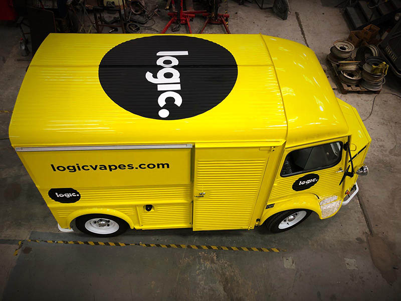 Magnetic Van Signs in Olympic Park E20 - Van Decals | Van Stickers