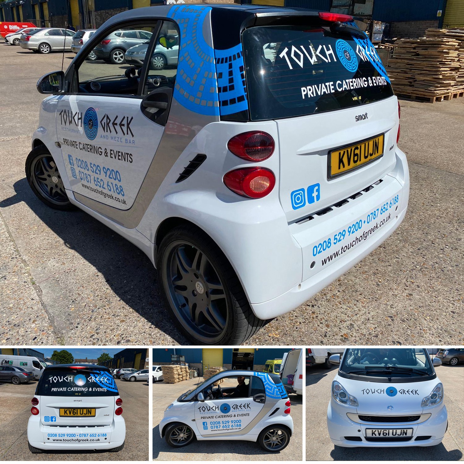 Vehicle Graphics - Full & Half Wrap | Car Stickers | 3M Full Colour Print